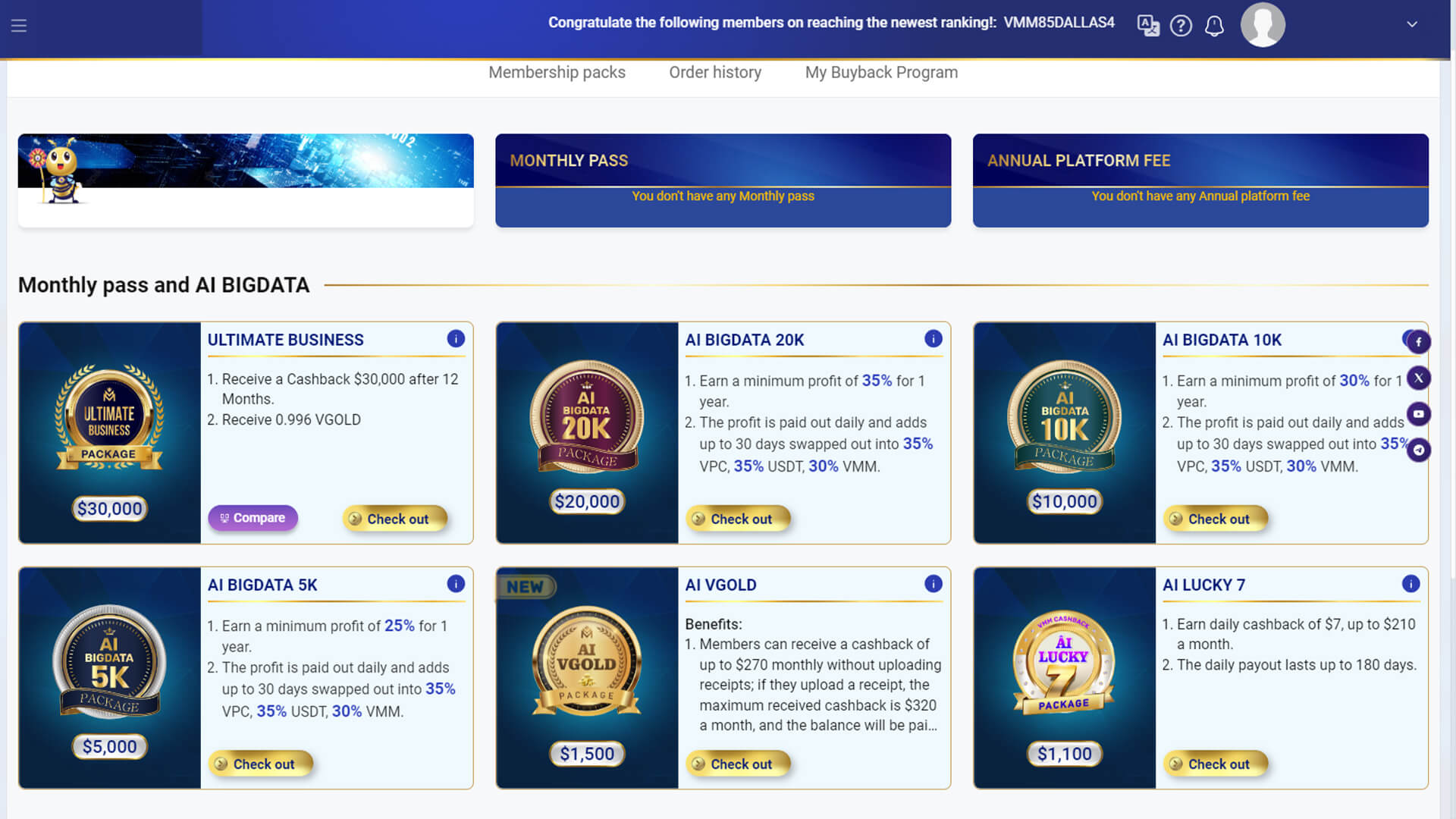 VMMFin Platform - EZtek Software